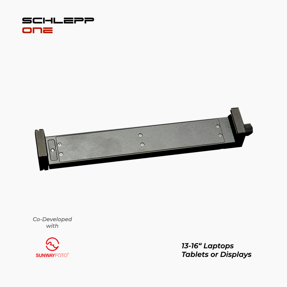 Tether Clamp by SCHLEPP and Sunwayfoto: For SCHLEPP ONE and ONE-S – SCHLEPP Camera Carts by rent one