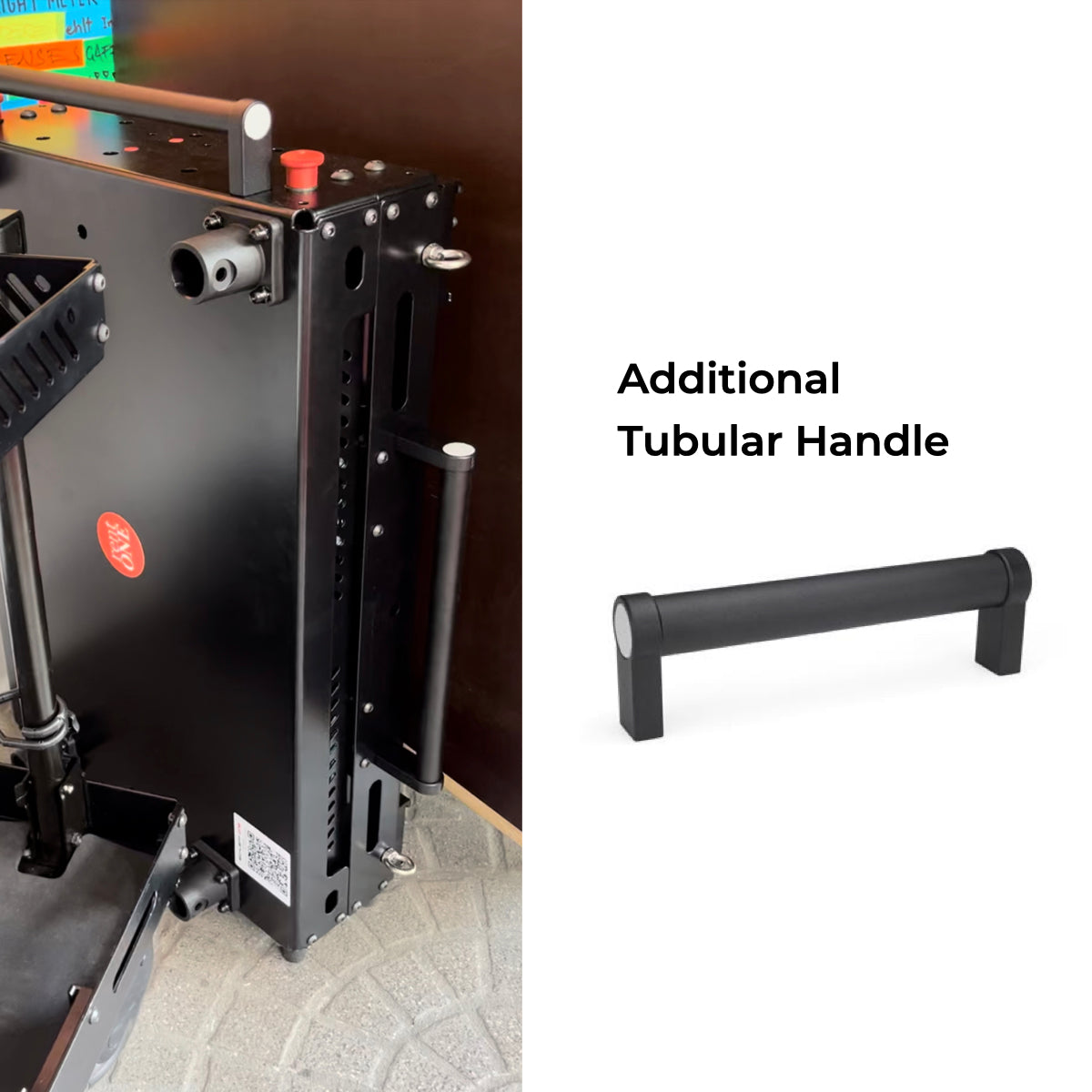 Tubular Handle for horizontal carrying – SCHLEPP Camera Carts by rent one